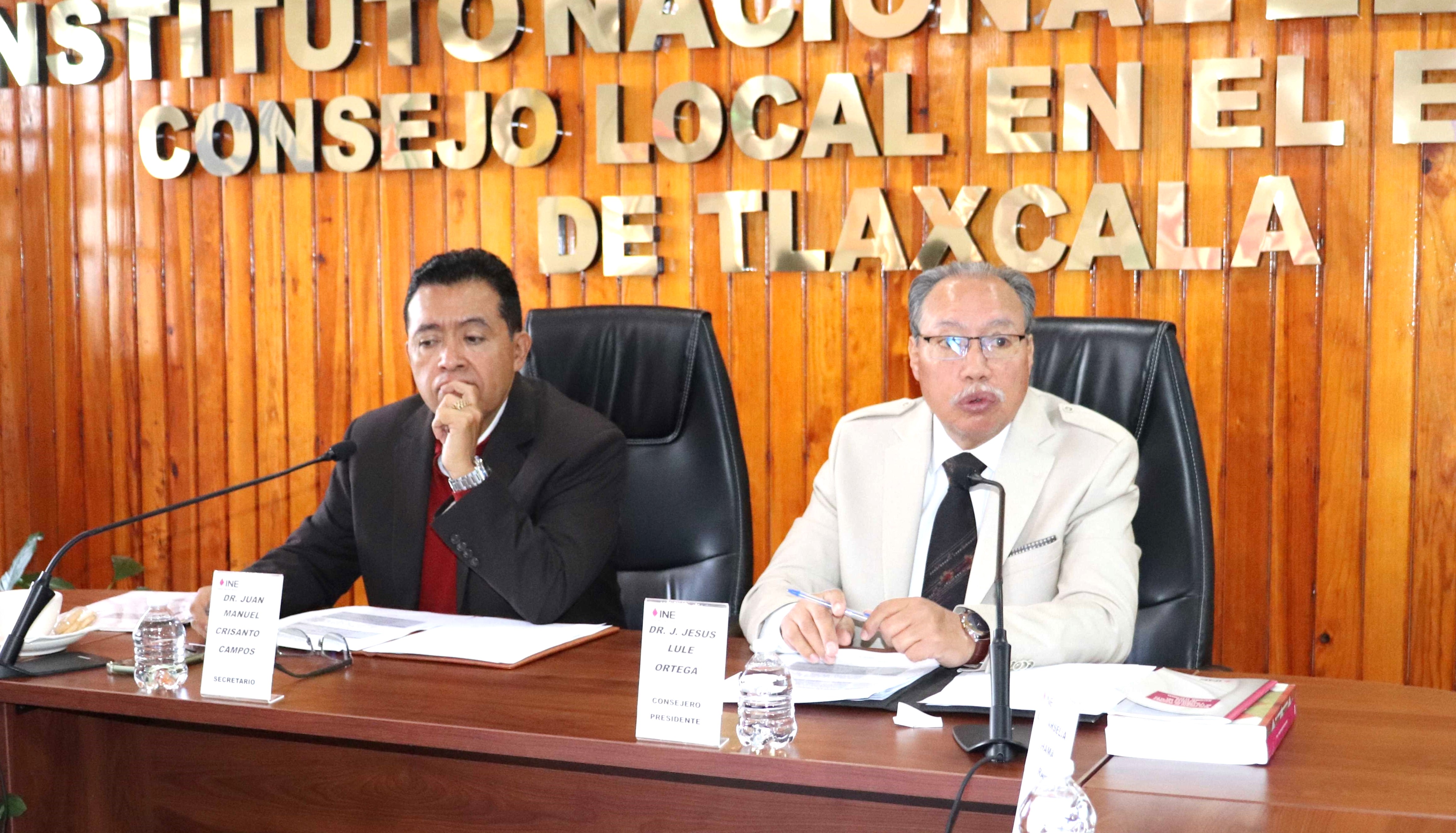 CONSEJO LOCAL DEL INE TLAXCALA CONOCE AVANCES EN LA ORGANIZACIÓN DEL ...